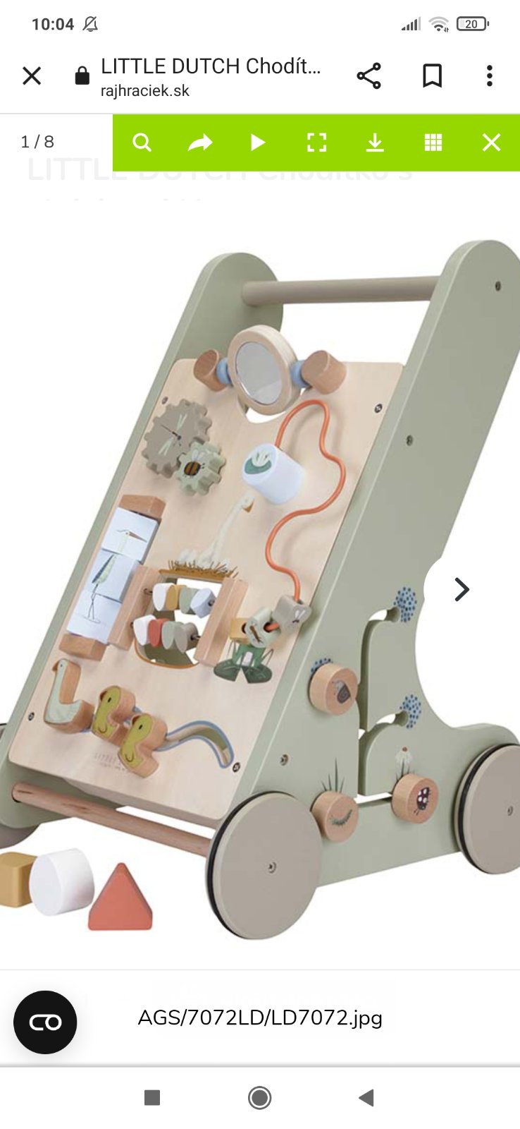 Využili ste takého chodítko? - Modrý koník