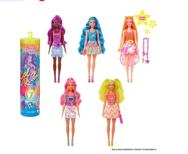 Recenzie Mattel Barbie Color Reveal Barbie Neónová batika - Kde kúpiť ...