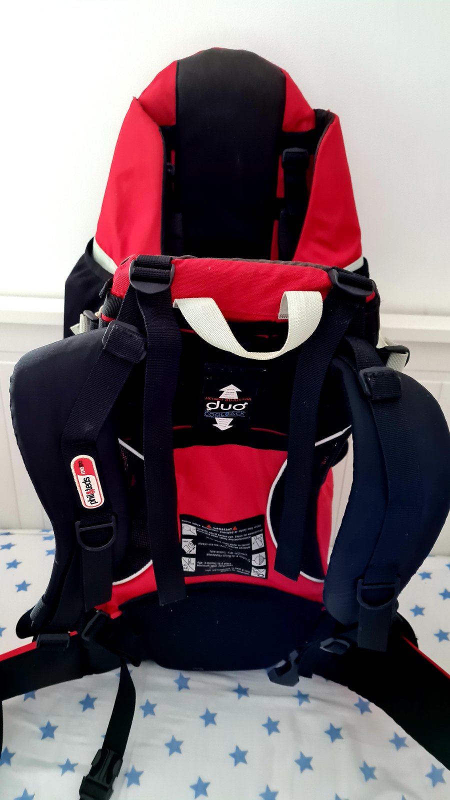 Nosic na turistiku pre deti, phil&teds - 25 € od predávajúcej ...