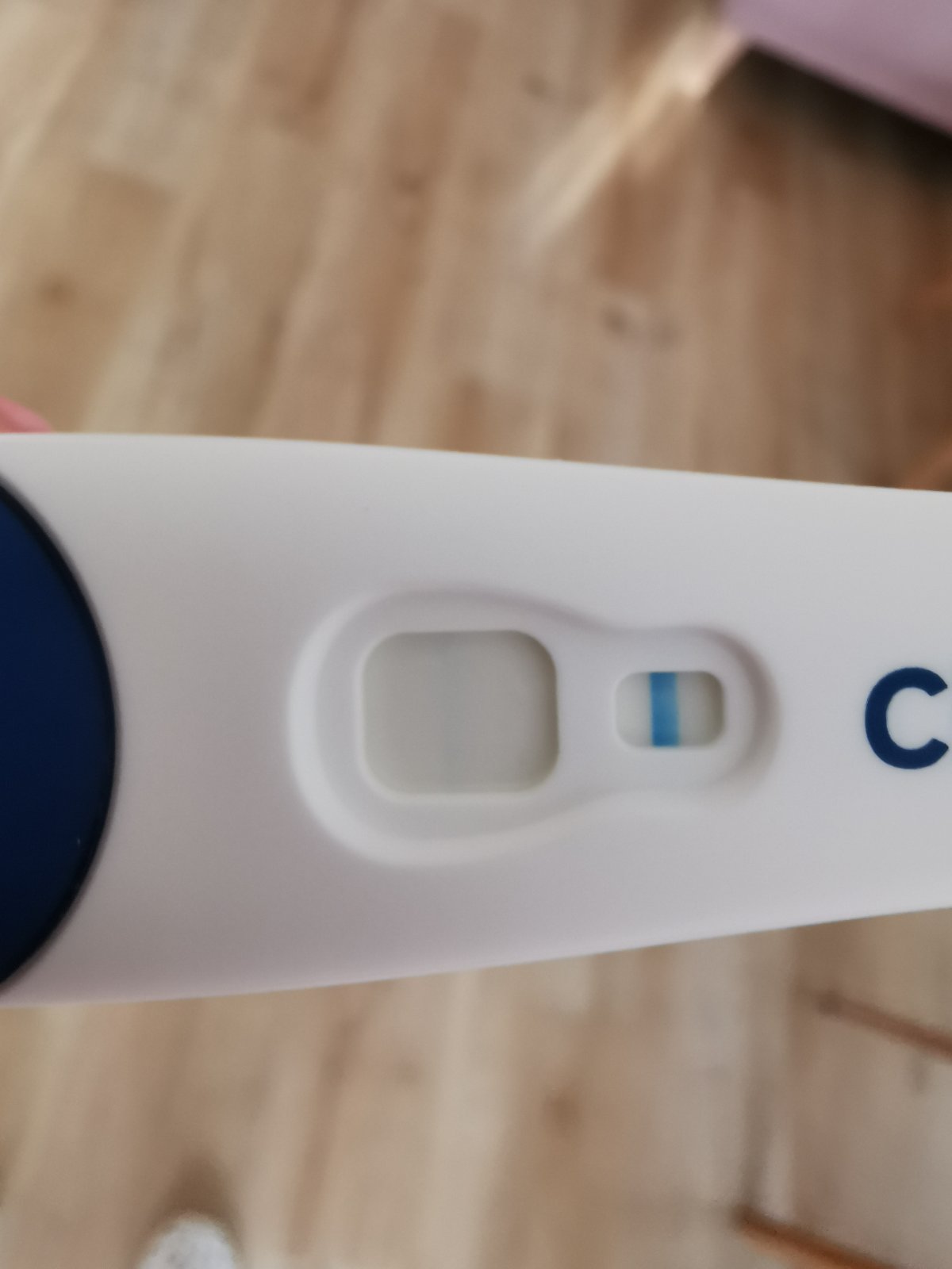 Test Clearblue - je tam niečo? - Modrý koník