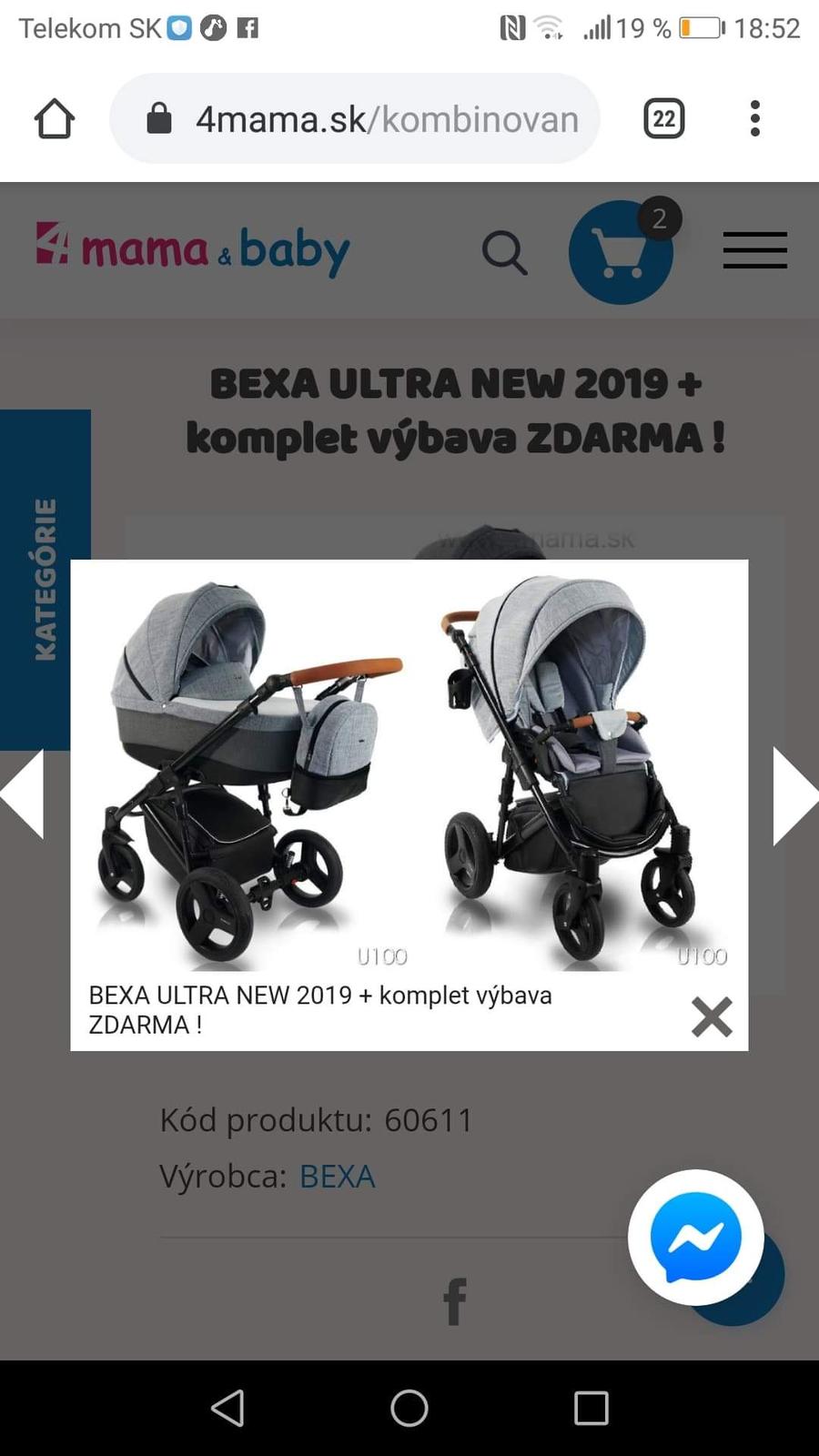 Bexa ultra new 2019 - Modrý koník