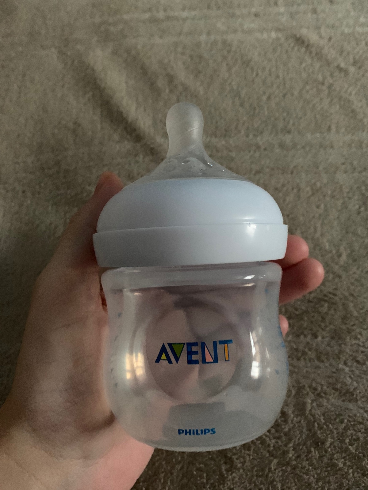 Cumlík Philips Avent Soothie a Natural - Modrý koník