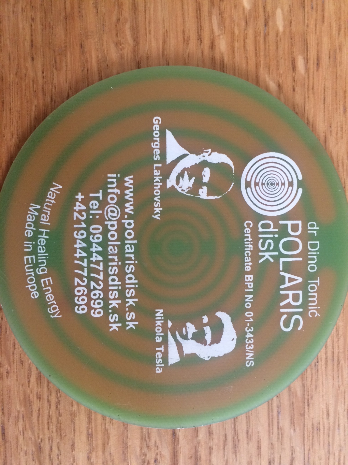 Polaris disk - poznáte niekto? - Modrý koník