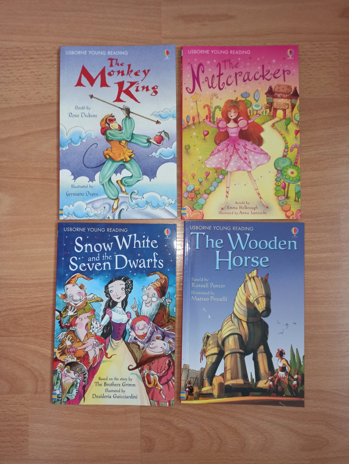 Usborne young reading level 1, - 2,50 € od predávajúcej babatkoling ...