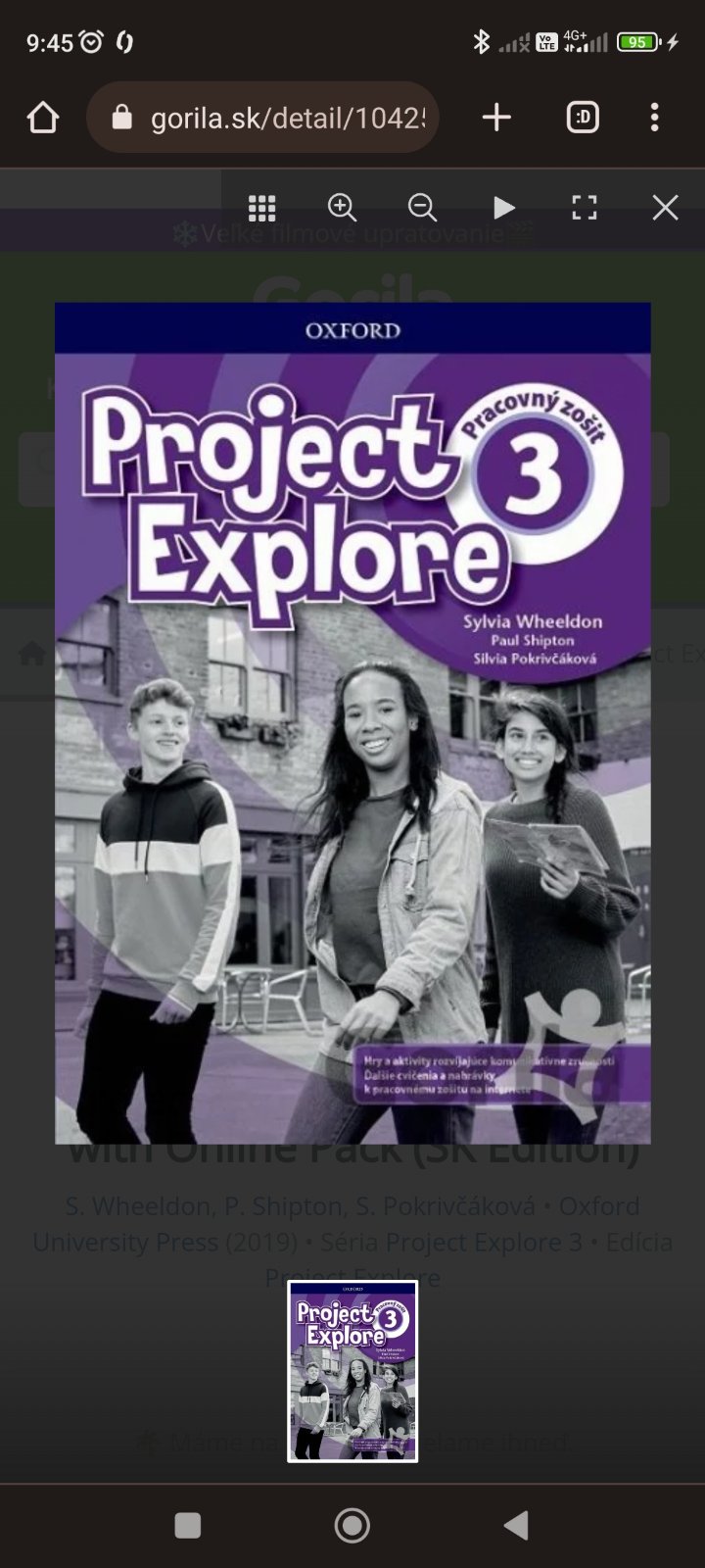 Vypracovaný zošit z angličtiny - 7. ročník - Modrý koník