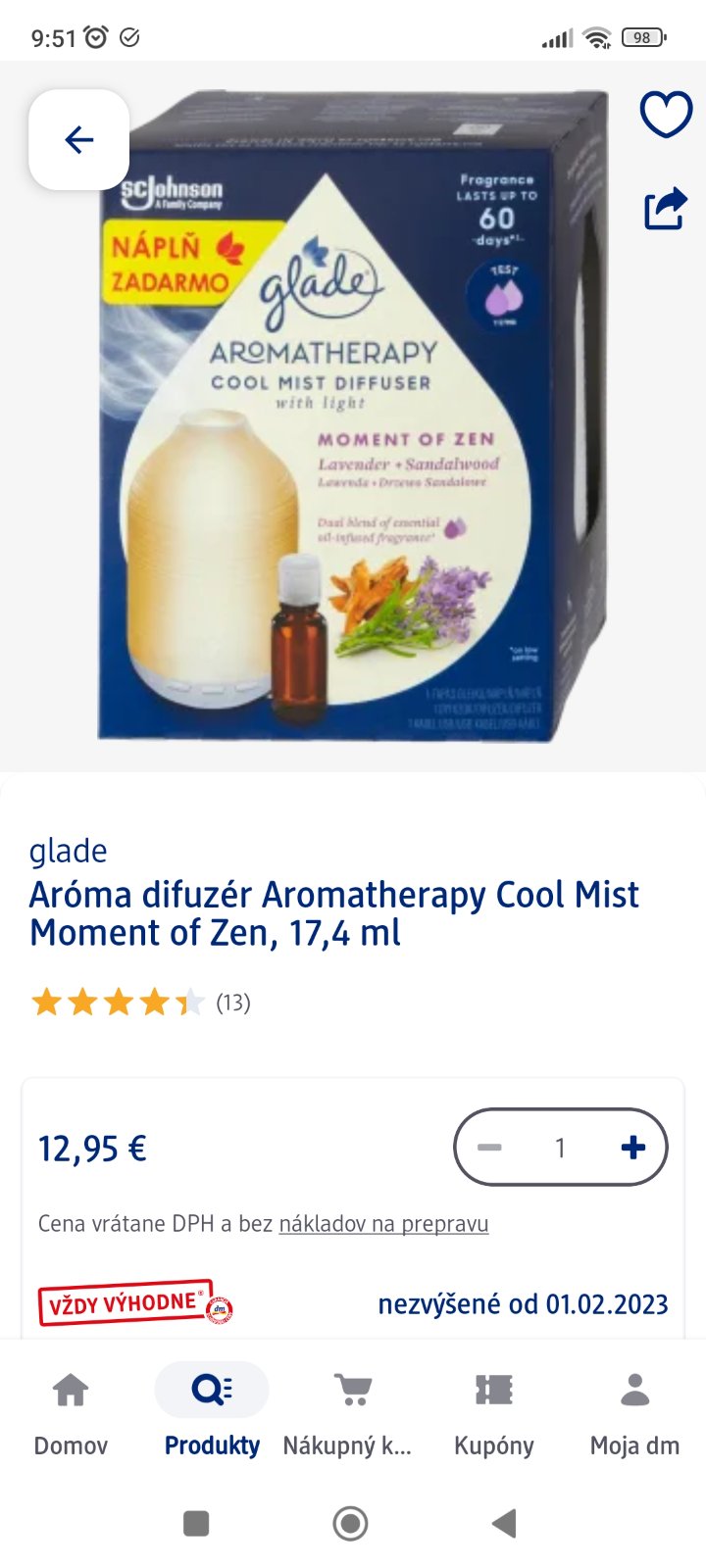 Ktorý aróma difúzer z DM drogérie je lepší? - Modrý koník