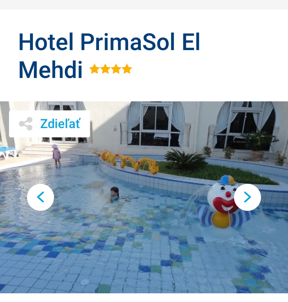 Primasol El Mehdi 4* Tunisko - Mahdia - Modrý koník