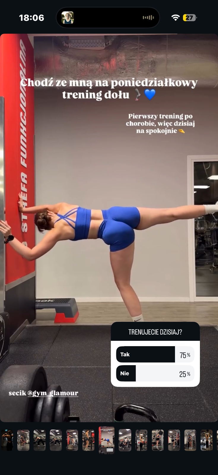 Cviky na chrbát v posilňovni - Modrý koník