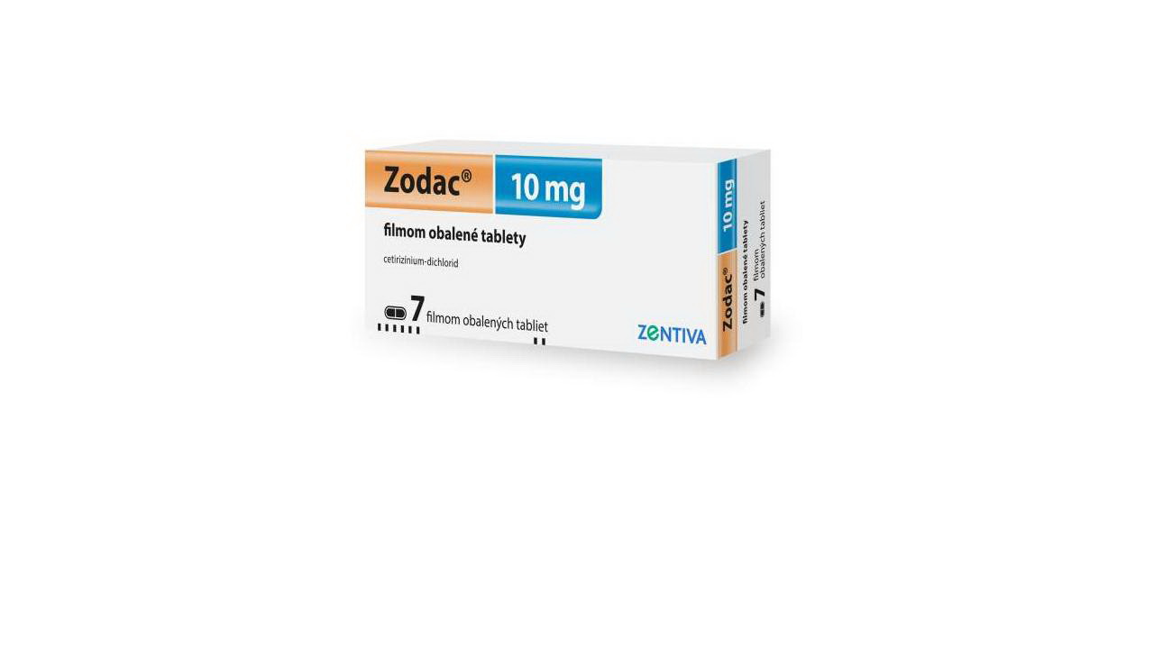 Recenzie Zodac 10 mg - Modrý koník