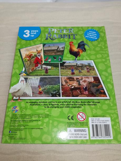 My busy book peter rabbit, - 10 € od predávajúcej babatkoling | Bazár ...
