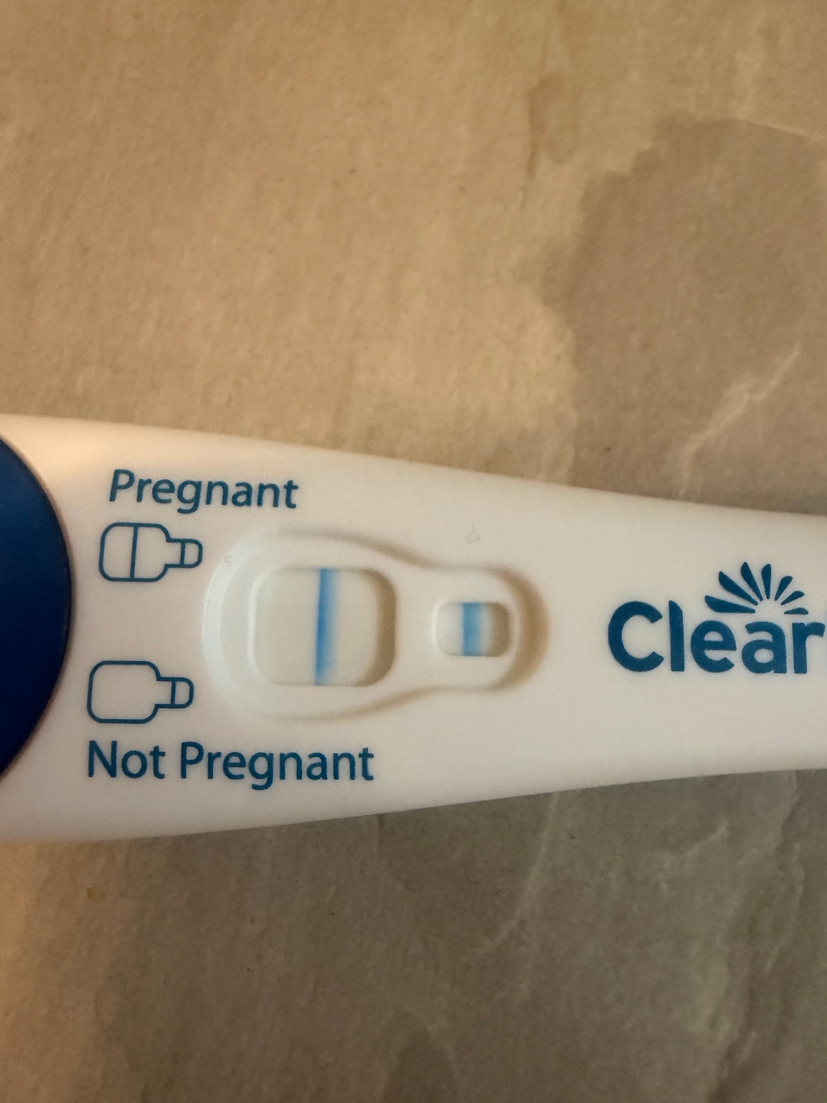 tehotensky test 23dpo ( 6tt ) - Modrý koník