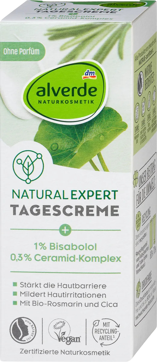 Recenzie alverde NATURKOSMETIK Denného pleťového krému Natural Expert ...