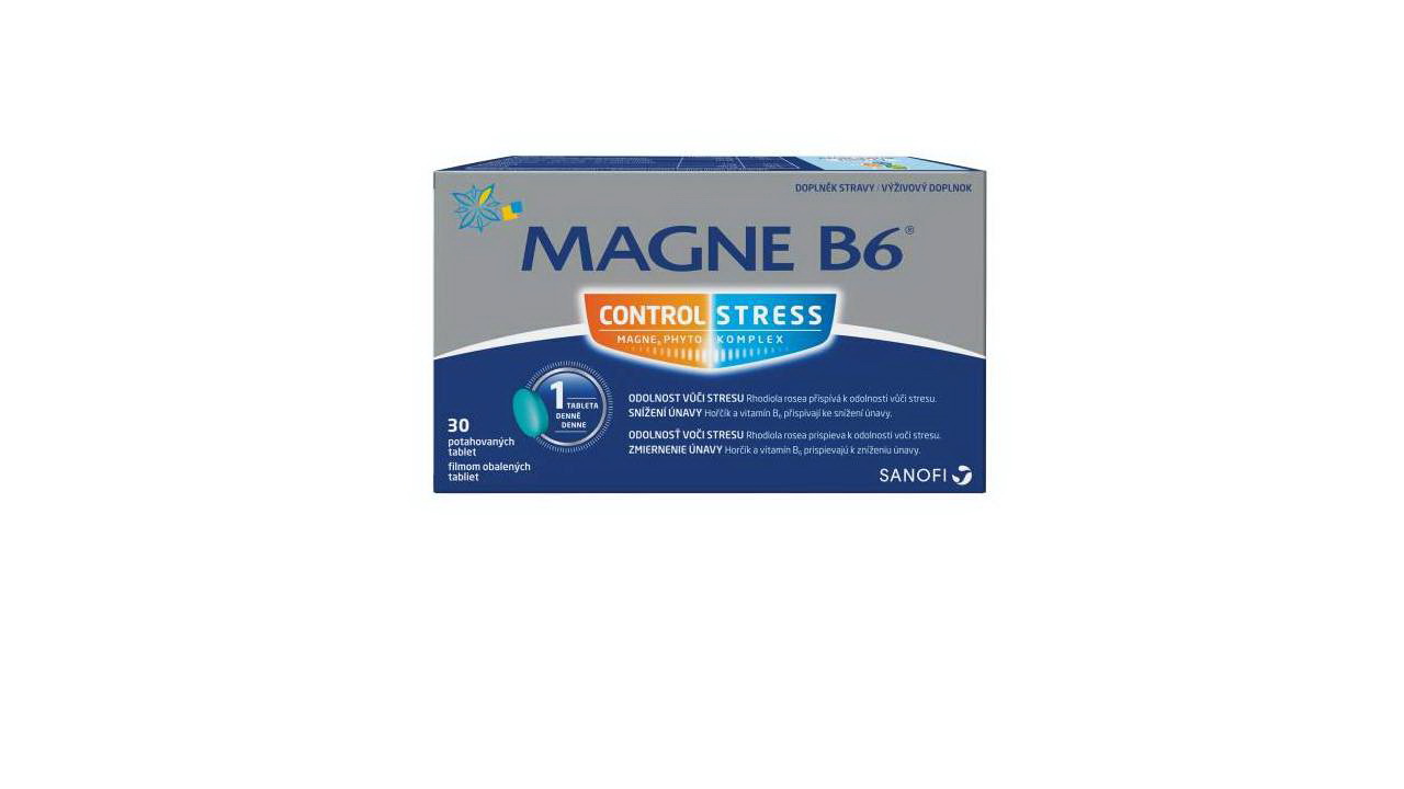 Recenzie Magne B6 Control Stress - Modrý koník