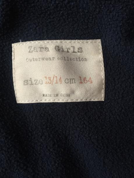 Zimná bunda zara, zara,152 - 14 € od predávajúcej denisa1910 | Bazár - Modrý koník